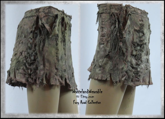 Items similar to Post APOCALYPTIC SKiRT Fallout Skirt Fury Road Skirt ...