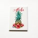 Aloha Magnet Pineapple Magnet Hawaii Magnet ACEO Fridge