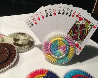 Playing card holder | Etsy
