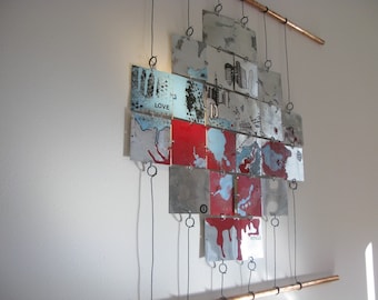 Aluminum wall art | Etsy