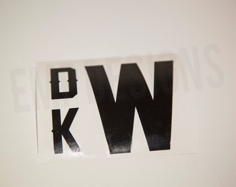 Masculine monogram | Etsy