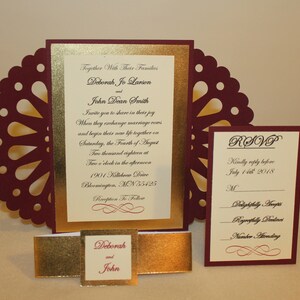 Doily invitation | Etsy