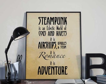 Steampunk quotes | Etsy