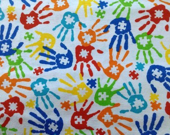 Autism fabric | Etsy