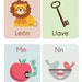 SPANISH ABC flash cards PDF file printable kids game