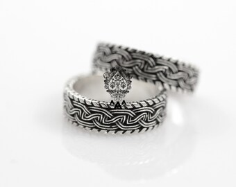 Viking wedding ring | Etsy