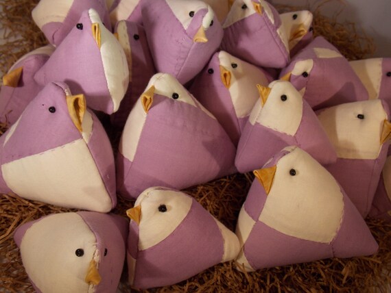 Upcycled Chick Mama Chicks Baby Chicks Upcycled Old Quilt