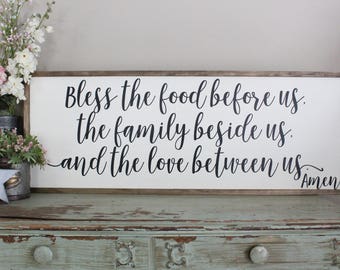 Dinner prayer | Etsy