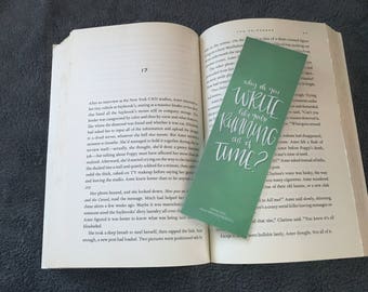 Hamilton bookmark | Etsy