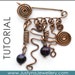 Wire Wrapping Shawl Pin Tutorial Spiral Pin Brooch Tutorial