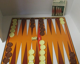 Retro backgammon | Etsy