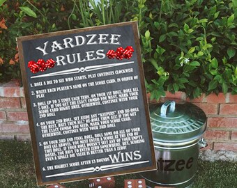 Lawn games sign | Etsy