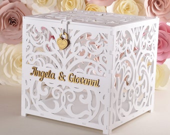 Wedding money box | Etsy