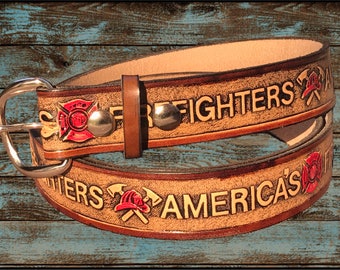 Firefighter belt | Etsy