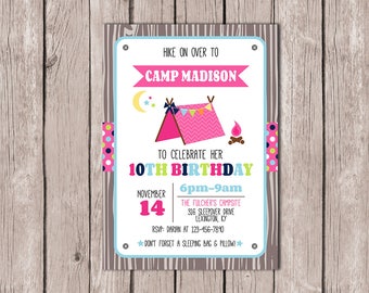 Hiking invitation | Etsy