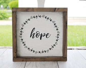 Hope sign | Etsy