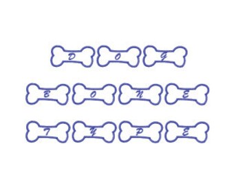 Dog bone font | Etsy