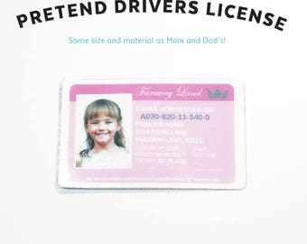 Kid driver license | Etsy