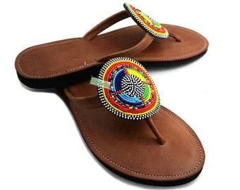 Kenyan sandals | Etsy