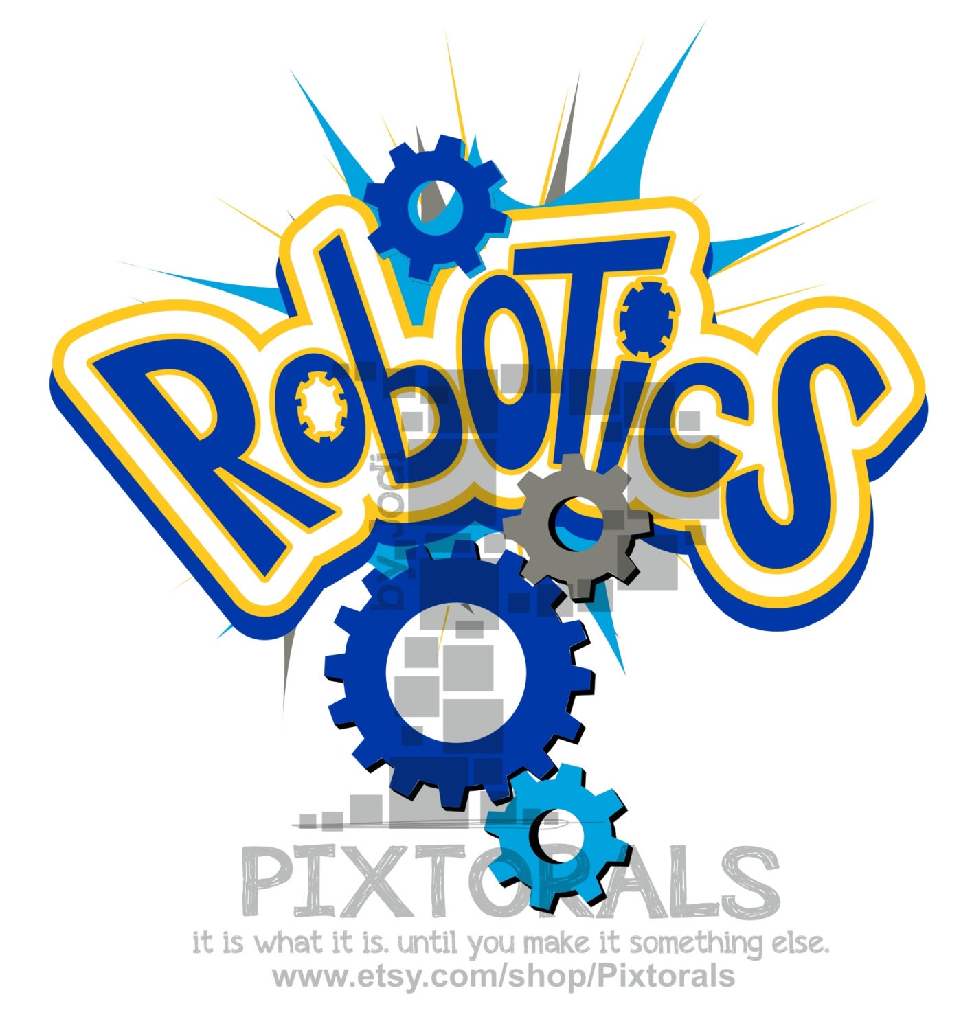 Robotics Logo Science Graphics Edgy Eps File Vector