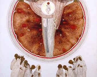 Original Ivanka Demchuk icons prints on canvas by ModernIconArt