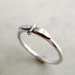 Bird ring Sterling Silver Seagull stacking ring Nature