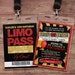 VIP PASS Limo pass Birthday party 21st birthday backstage
