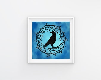Raven gift | Etsy