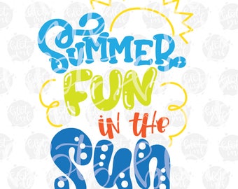 Summer fun svg | Etsy