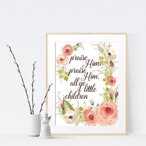 Praise song art | Etsy