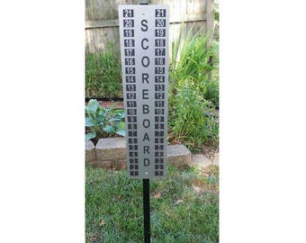 Cornhole Scoreboard Decals Set of 2 18x3 DIY Sign Select