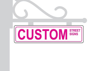 Custom street sign | Etsy