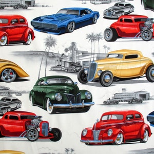 Classic car fabric | Etsy
