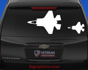 F35 lightning decal | Etsy