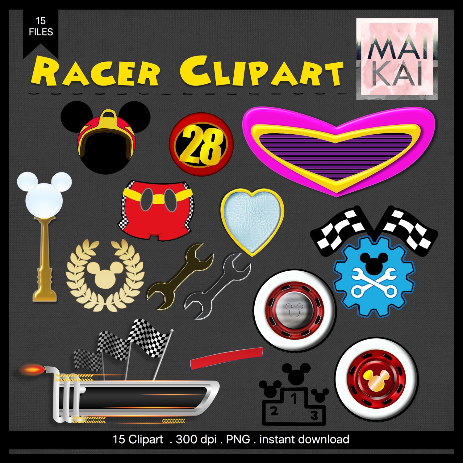 Mickey roadster racer clip art mickey roadster racer