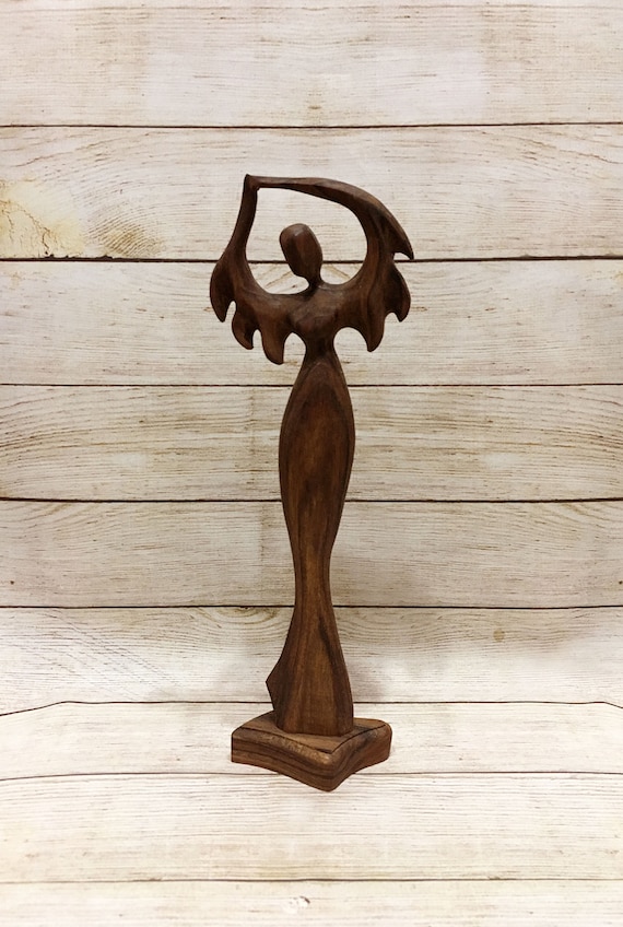 Angel made of woodwooden angel