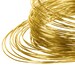 Solid 18k gold wire 28ga 0.30mm HALF HARD round 18 carat