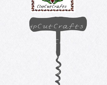 Corkscrew svg | Etsy