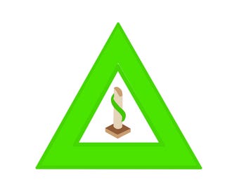 The broken column | Etsy