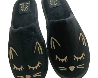 Cat slippers | Etsy