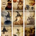 Witchcraft Digital Collage Sheet Instant Download
