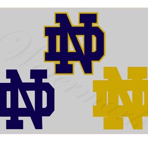 Notre dame logo | Etsy