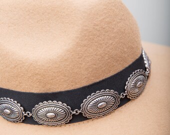 Concho hat band | Etsy