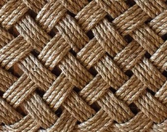 Manila rope rug | Etsy