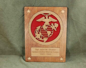 Military plaque | Etsy