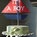 Its A Boy Sailboat Cake Topper Nautical Baby Shower Nautical