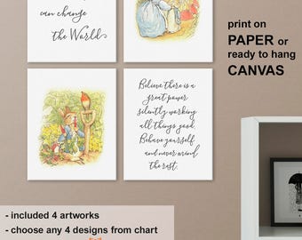 Peter rabbit quote | Etsy