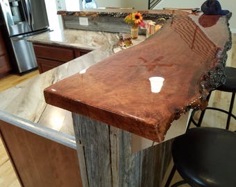 Live edge countertop | Etsy