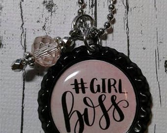 Boss necklace Girl boss necklace I'm the boss Lady