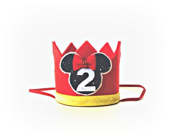 Minnie mouse crown | Etsy